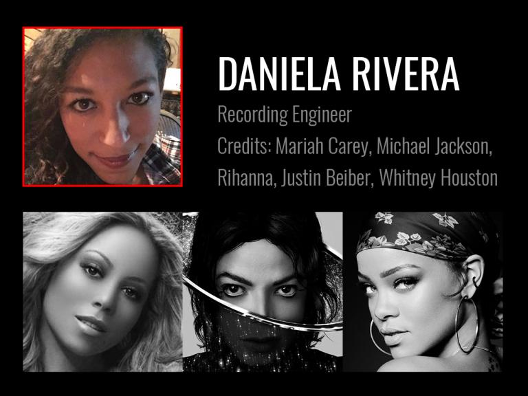 Daniela Rivera - Audio Engineer | CSP Music Group